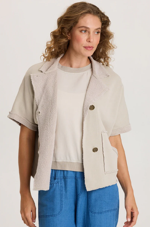 Kennison Fleece Capelet - XCVI - Barbara & Company – Barbara & Company